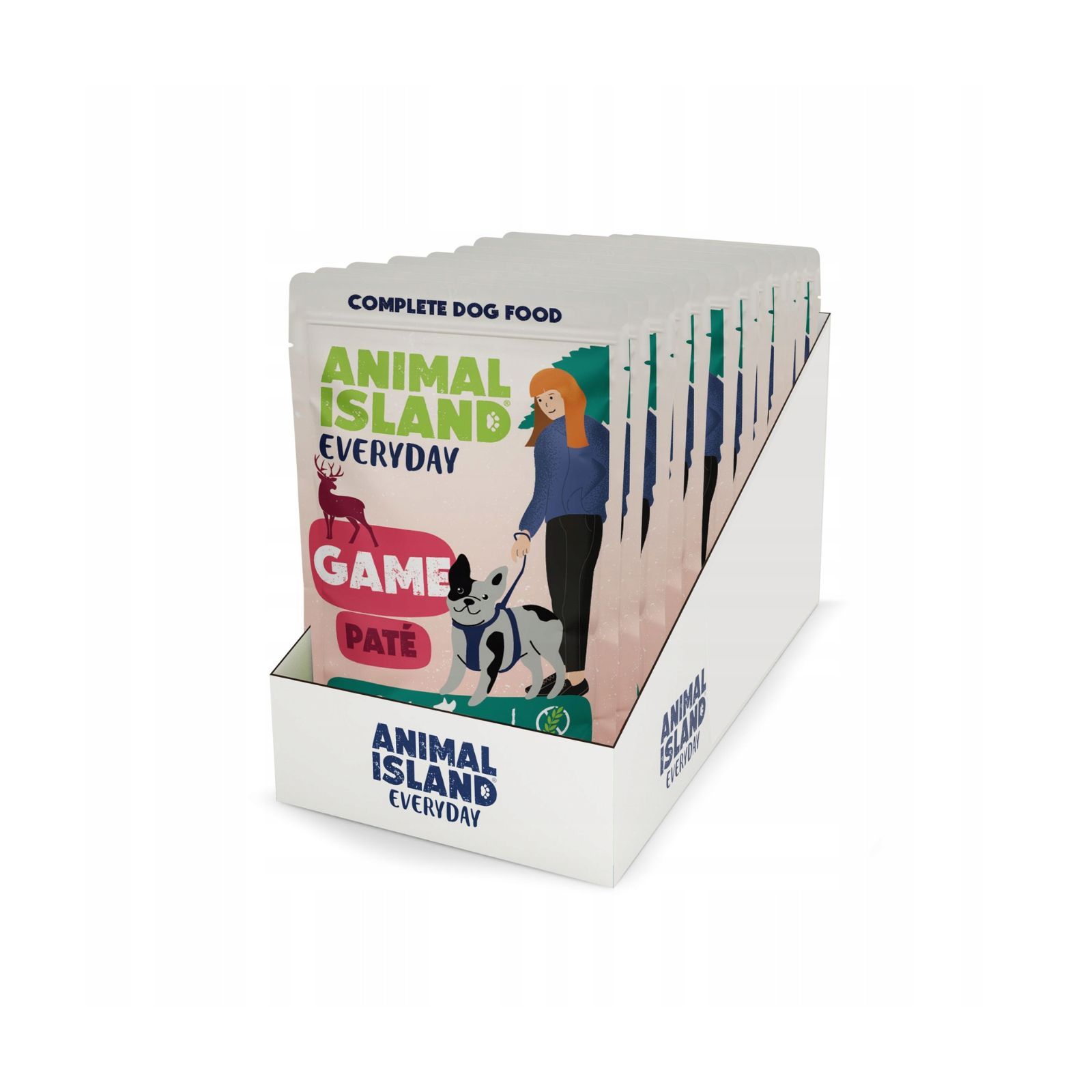 Animal Island Everyday Pate Zestaw pasztetów z dziczyzną karma mokra ...